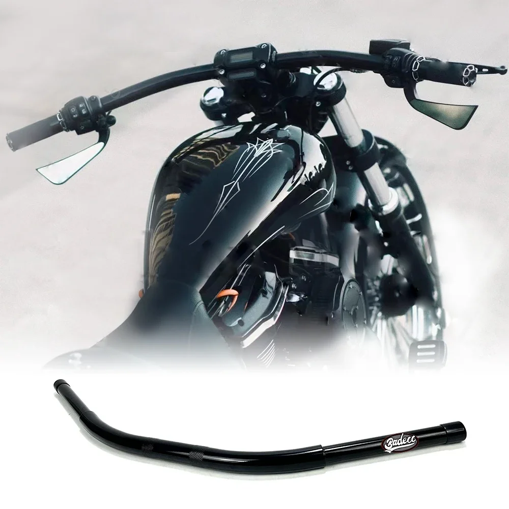 Motorcycle 1-1/4 Inch Drag Handlebar for Harley Breakout Fat Boy 2008 ...