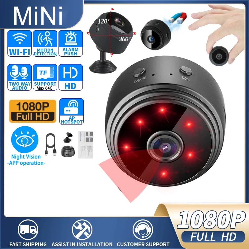 A9-Mini-Camera-Original-1080P-HD-IP-Camera-Voice-Recorder-Wireless-Mini ...