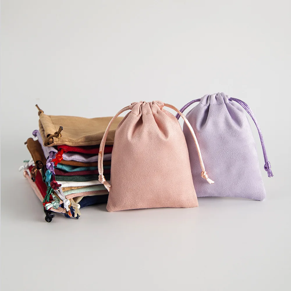 10pcs-Velvet-Flannel-Drawstring-Pouches-Small-Jewelry-Gift-Bag-5x7cm ...
