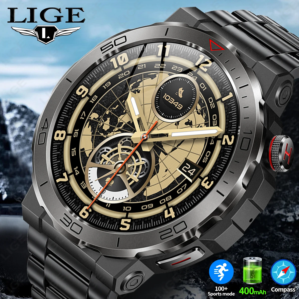 LIGE-IP68-Waterproof-Smart-Watch-Men-Sport-Fitness-Tracker-Compass ...