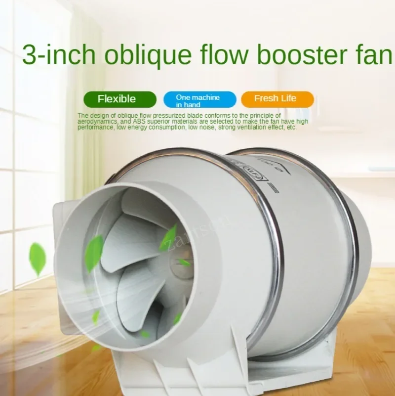 3inch-Extractor-Fan-Low-Noise-Inline-Duct-Hydroponic-Air-Blower-Exhaust ...