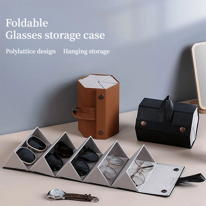 Portable-Glasses-Organizer-3-4-5-Multi-slot-Glasses-Case-Travel ...