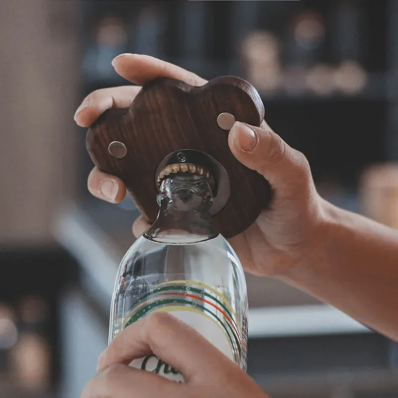 Black-Walnut-Bottle-Opener-Refrigerator-Sticker-Creative-Magnetic-Beer ...