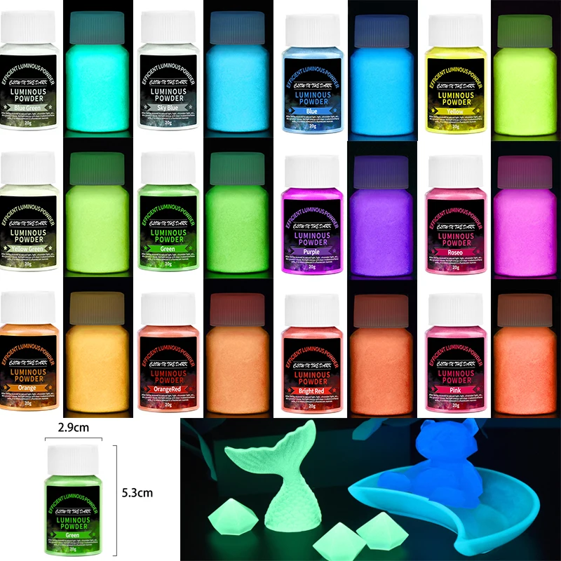 20g-Long-Lasting-Bright-Luminous-Powder-Paint-Epoxy-Resin-Pigment-Glow ...