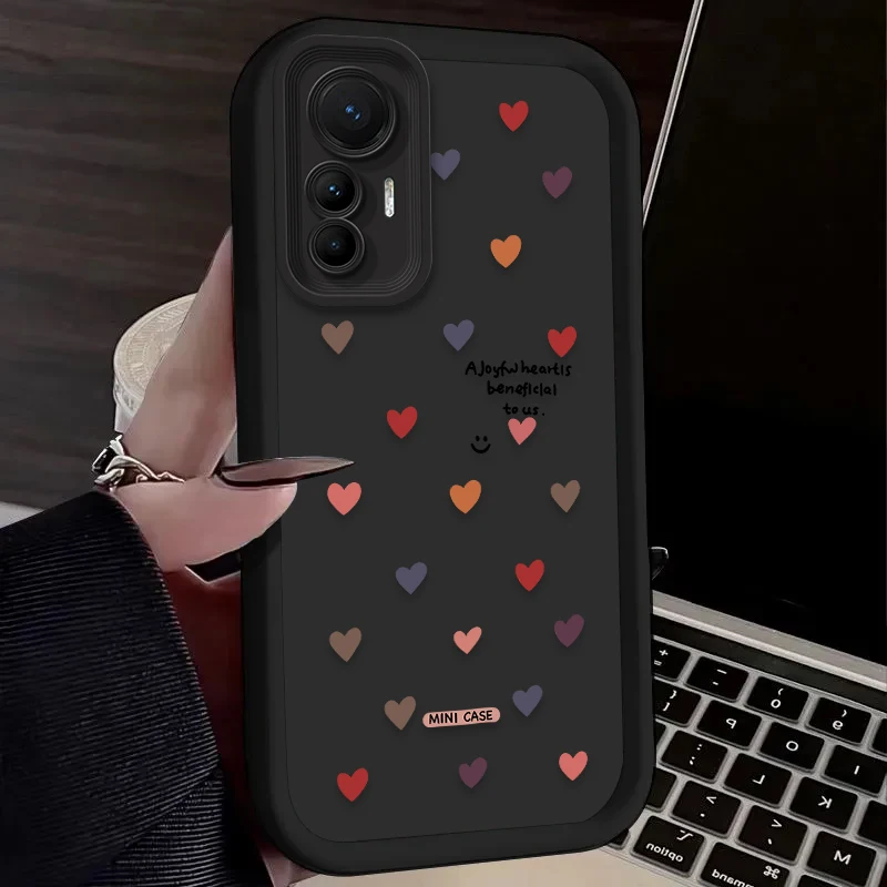 Simple Love Heart Phone Case for POCO C65 (6)