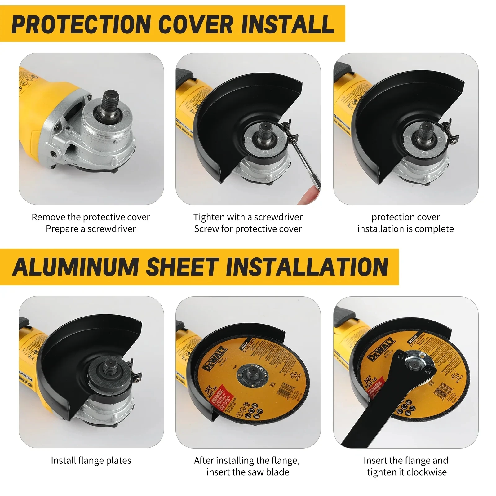 DEWALT DCG406 Kit 125MM 20V Angle Grinder Brushless Maglev Metal ...