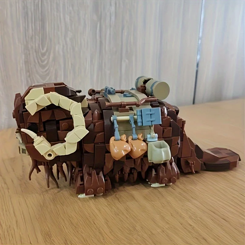 Moc-Space-Wars-Beast-Bantha-Building-Blocks-Animal-Action-Figure ...