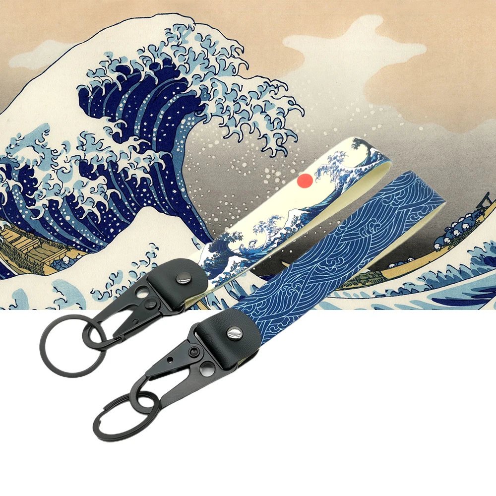 New-Jdm-Style-Car-Keychain-Nylon-NOS-Hokkaido-Gift-Lanyard-Keyring-Auto ...