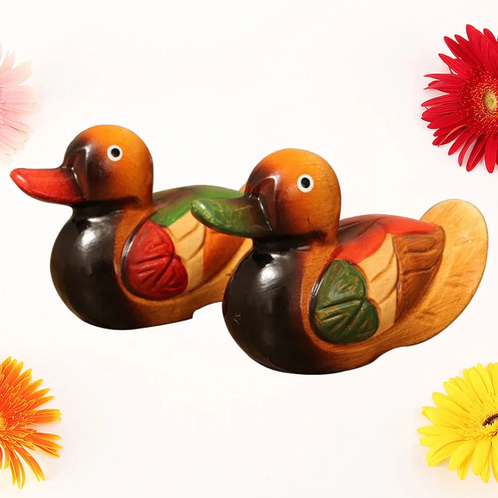Patung-Bebek-Mandarin-Patung-Hewan-Model-Patung-Kayu-Pasangan-Cinta ...
