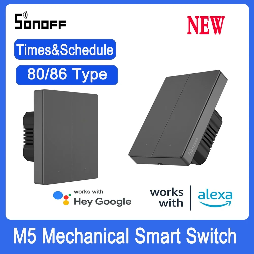 SONOFF-M5-SwitchMan-Smart-Wall-Switch-80-86-Type-1-2-3-Gang-Wall-Push ...