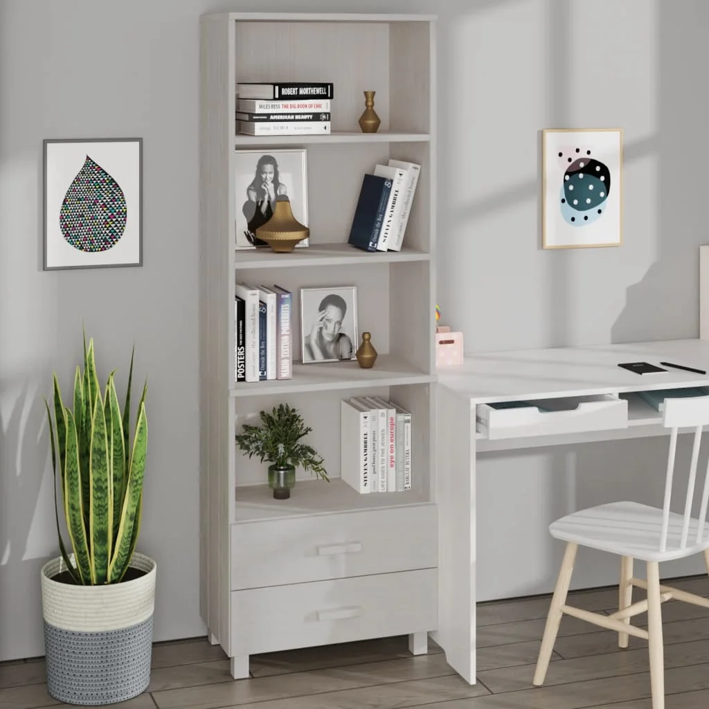 HAMAR kitchen highboard White 60x35x180 cm solid pine - AliExpress 1503