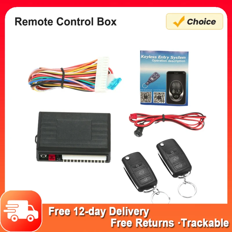 Universal-Car-Door-Lock-Trunk-Release-Keyless-Entry-System-Central ...