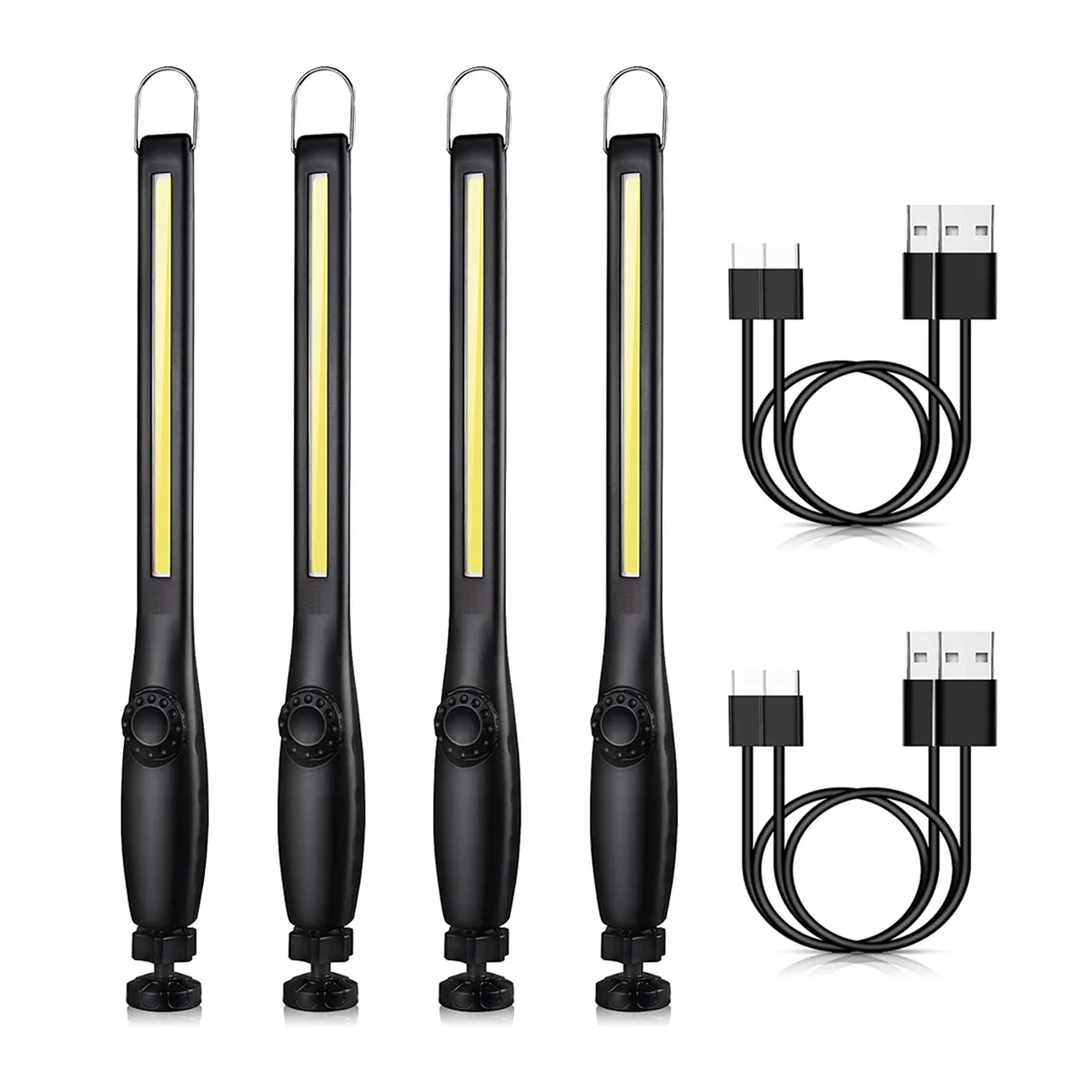 COB-LED-Flashlight-Magnetic-Work-Light-USB-Rechargeable-Portable ...