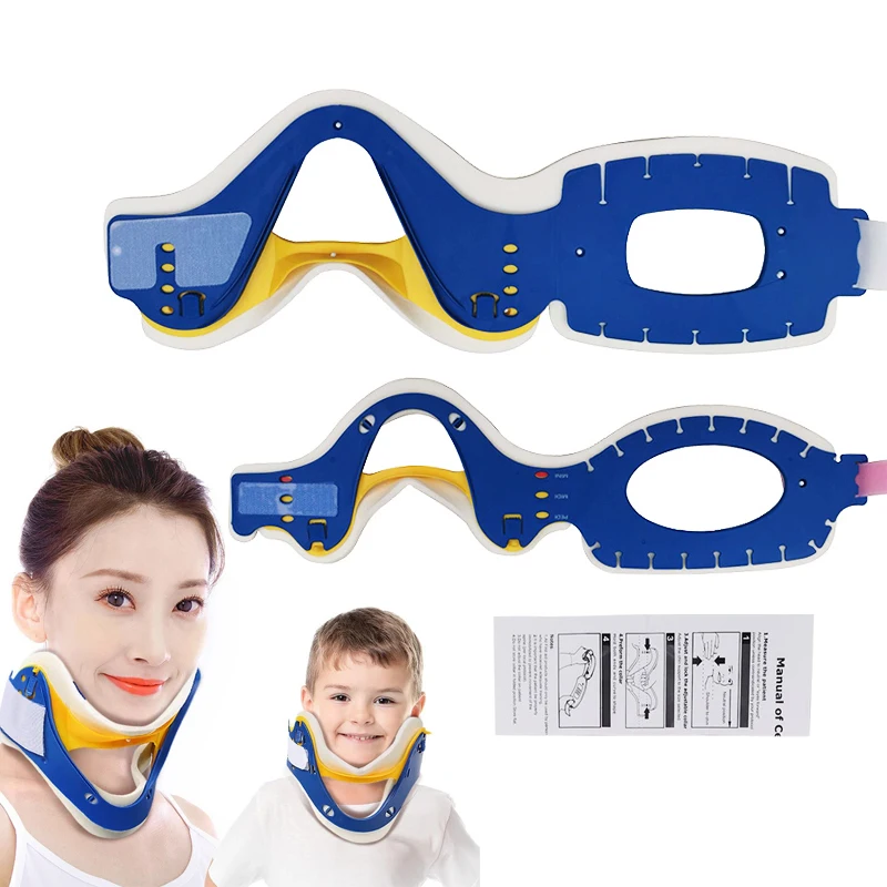Adjustable-Neck-Collar-Cervical-Posture-Correction-Traction-Support ...