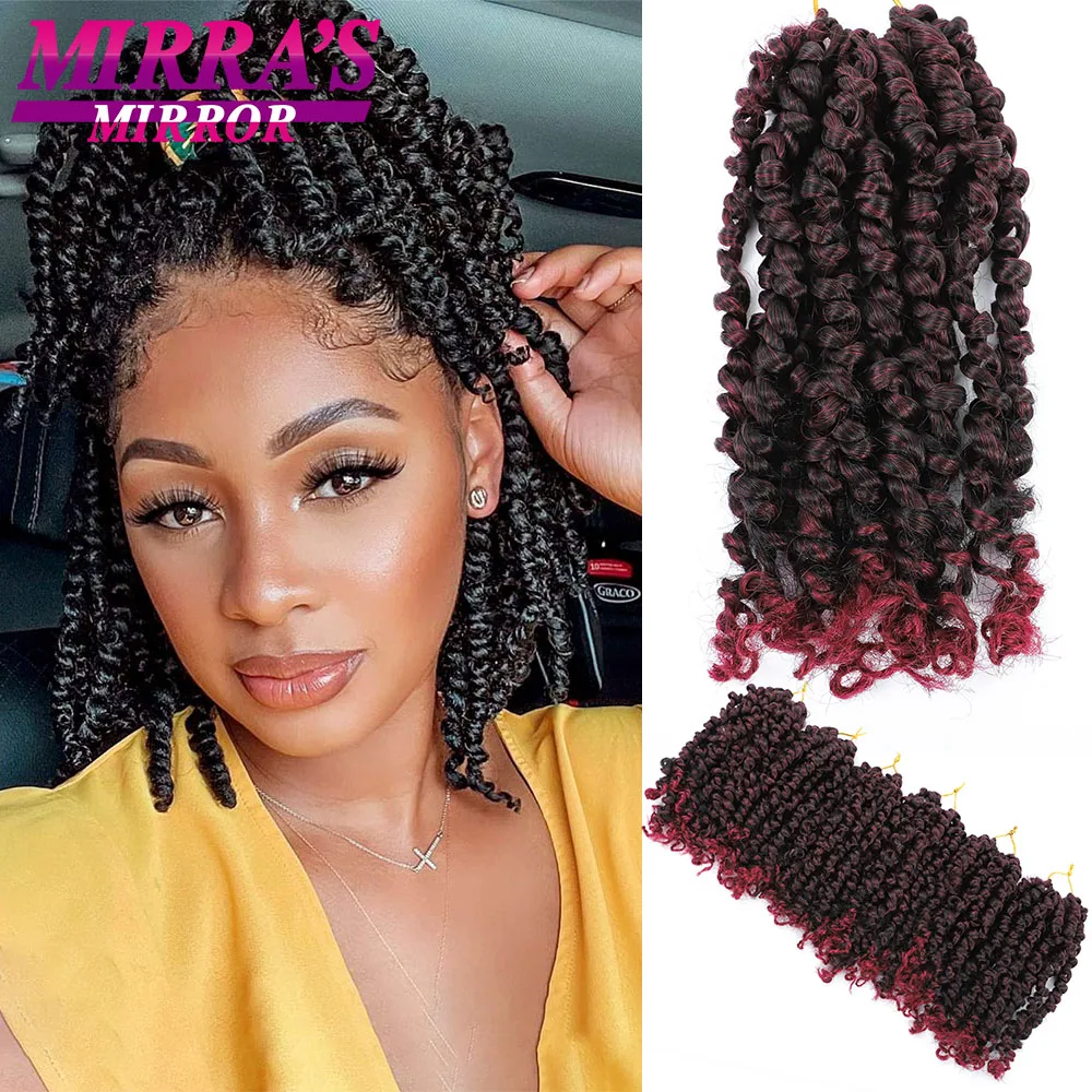 Pre twisted Passion Twist Hair Short Passion Twist Crochet Hair Pre ...
