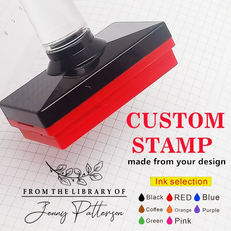 Personalized-Logo-Self-inking-Stamp-Customized-Photosensitive-ink-Stamp ...