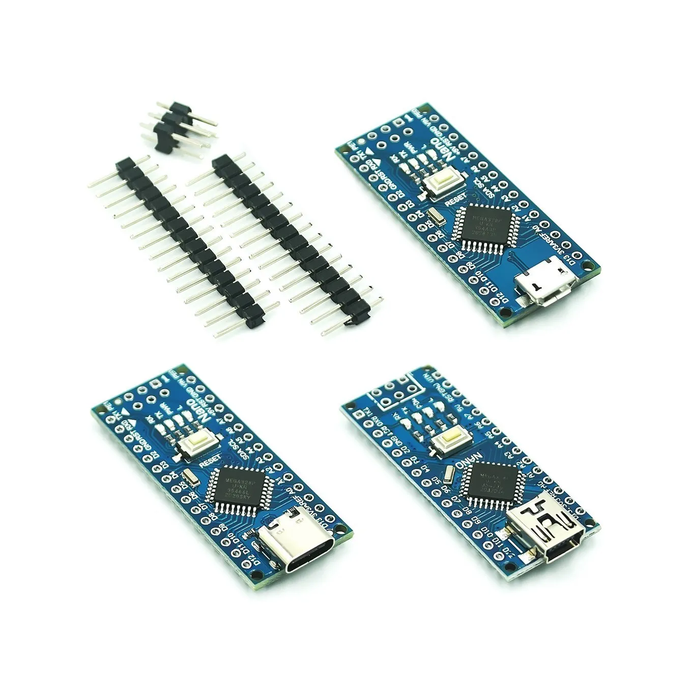 MINI USB Nano V3.0 ATmega328P CH340G FT232RL 5V 16M, microcontrolador ...