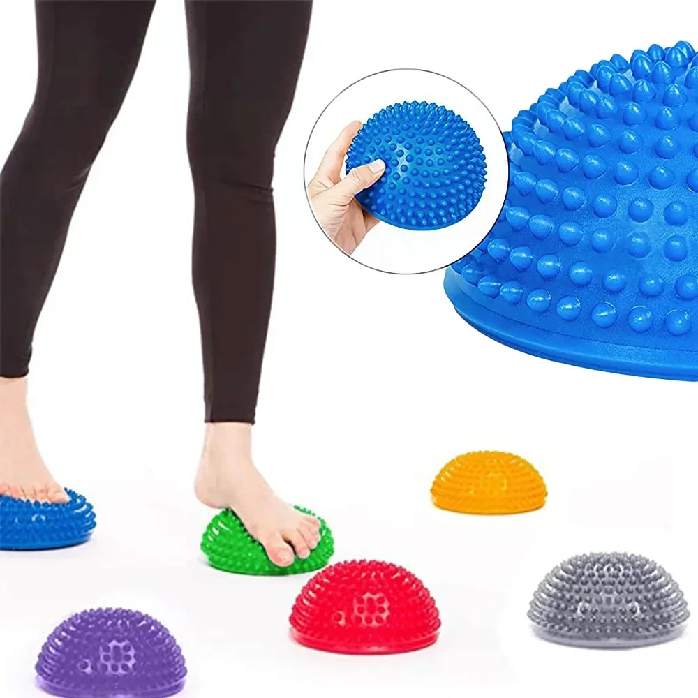 Massage-Ball-16cm-Yoga-Spiky-Foot-Massage-Ball-Anti-Slip-Half-Ball ...