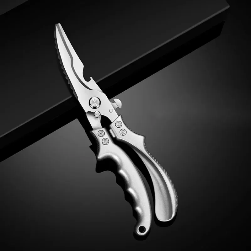Kitchen-Multifunctional-Stainless-Steel-Shears-Cutter-Professional ...