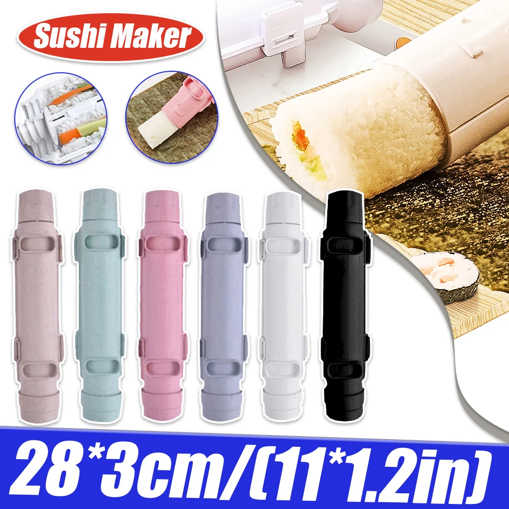 Sushi Maker Kit Rice Roll Mold | Sushi Bazooka Tool Roll Maker - Diy ...