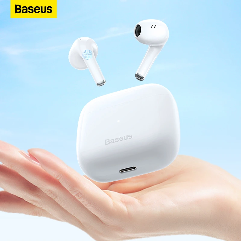 Baseus Bowie W15 Earphone Bluetooth 5.2 Wireless Headphone Sport Hifi ...