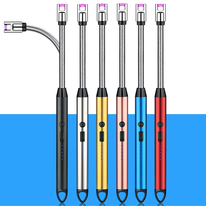 Arc-Flameless-Plasma-Lighter-Electric-Lighter-Candle-BBQ-Gas-Stove ...