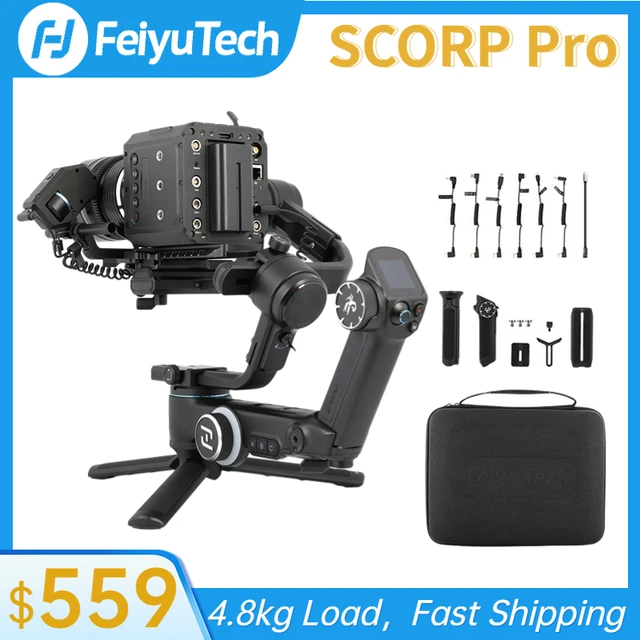 FeiyuTech SCORP Pro Official 3-Axis Gimbal Stabilizer for DSLR ...