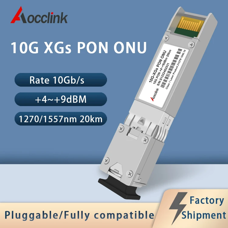 10G Sfp + XGs Gpon epon xpon ONU módulo transceptor óptico; + 4 ...