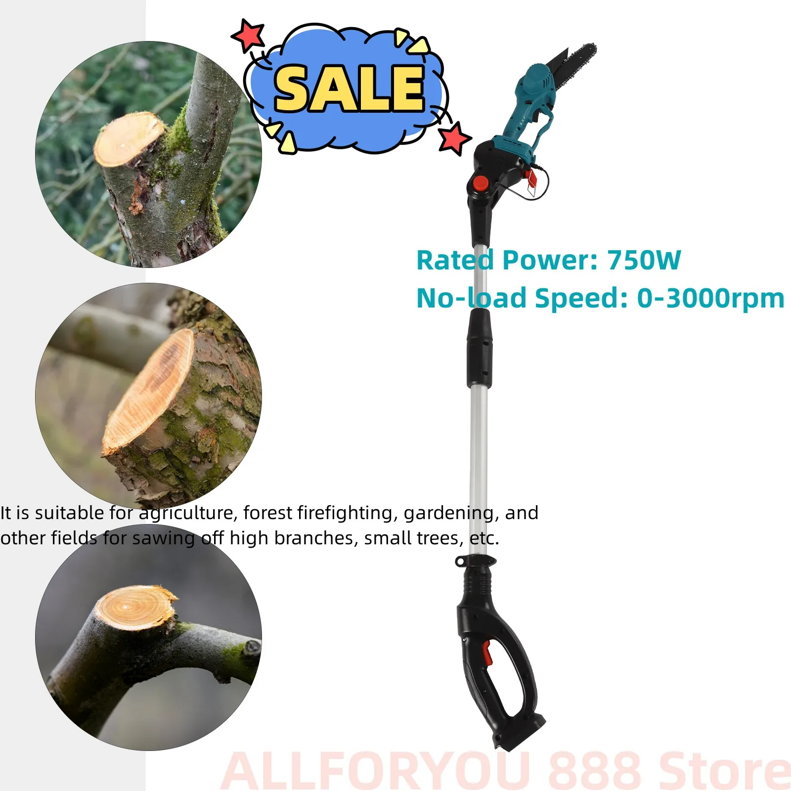 6-Electric-Cordless-Chainsaw-2-IN-1-Tree-Extendable-Chain-Saw-Branch ...