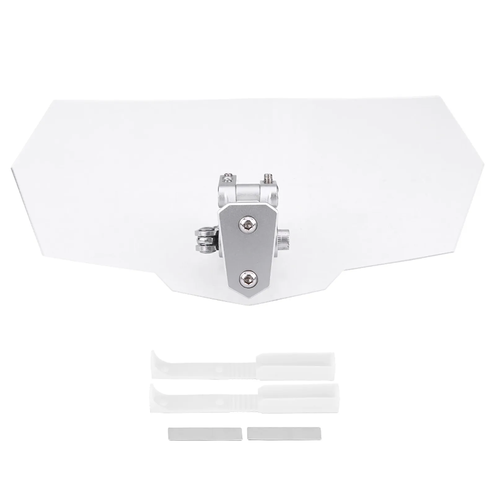 Universal-Motorcycle-Windshield-Adjustable-Windscreen-High-Strength ...
