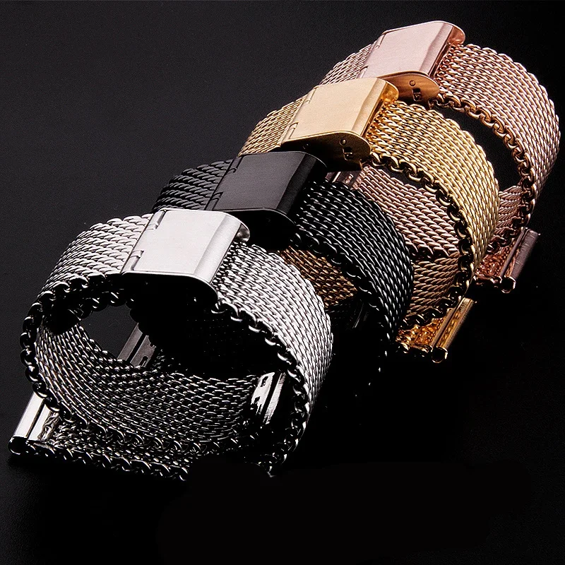 20mm-22mm-1-0mm-Milanese-Watchband-Bracelet-Universal-Watch-Band-0-6mm ...