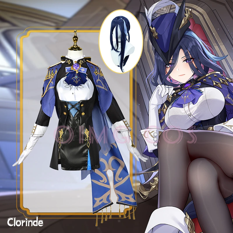Genshin-Impact-Clorinde-Cosplay-Costume-Uniform-Anime-Chinese-Style ...