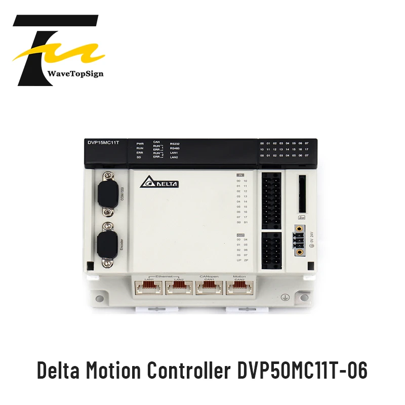 Wavetopsign delta motion controller host DVP50MC11T 06 24 axis plc ...