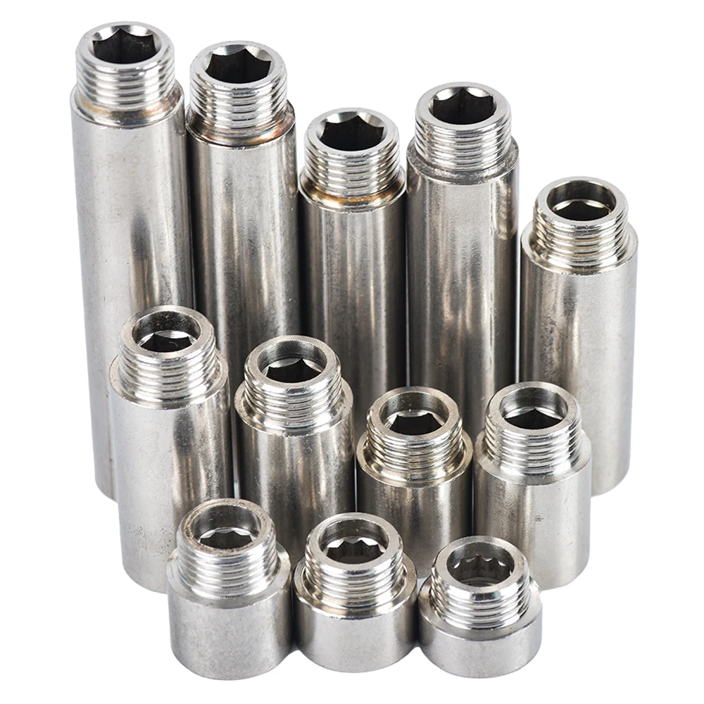 BSP-1-2-Male-Female-Thread-Stainless-Steel-Pipe-Fitting-Extension-Pipe ...