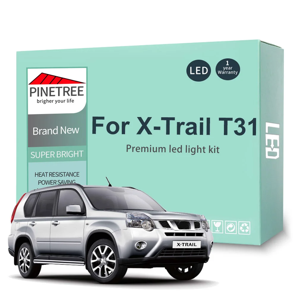 Led Interior Light Kit For Nissan X-Trail XTrail T31 2007 2008 2009 ...