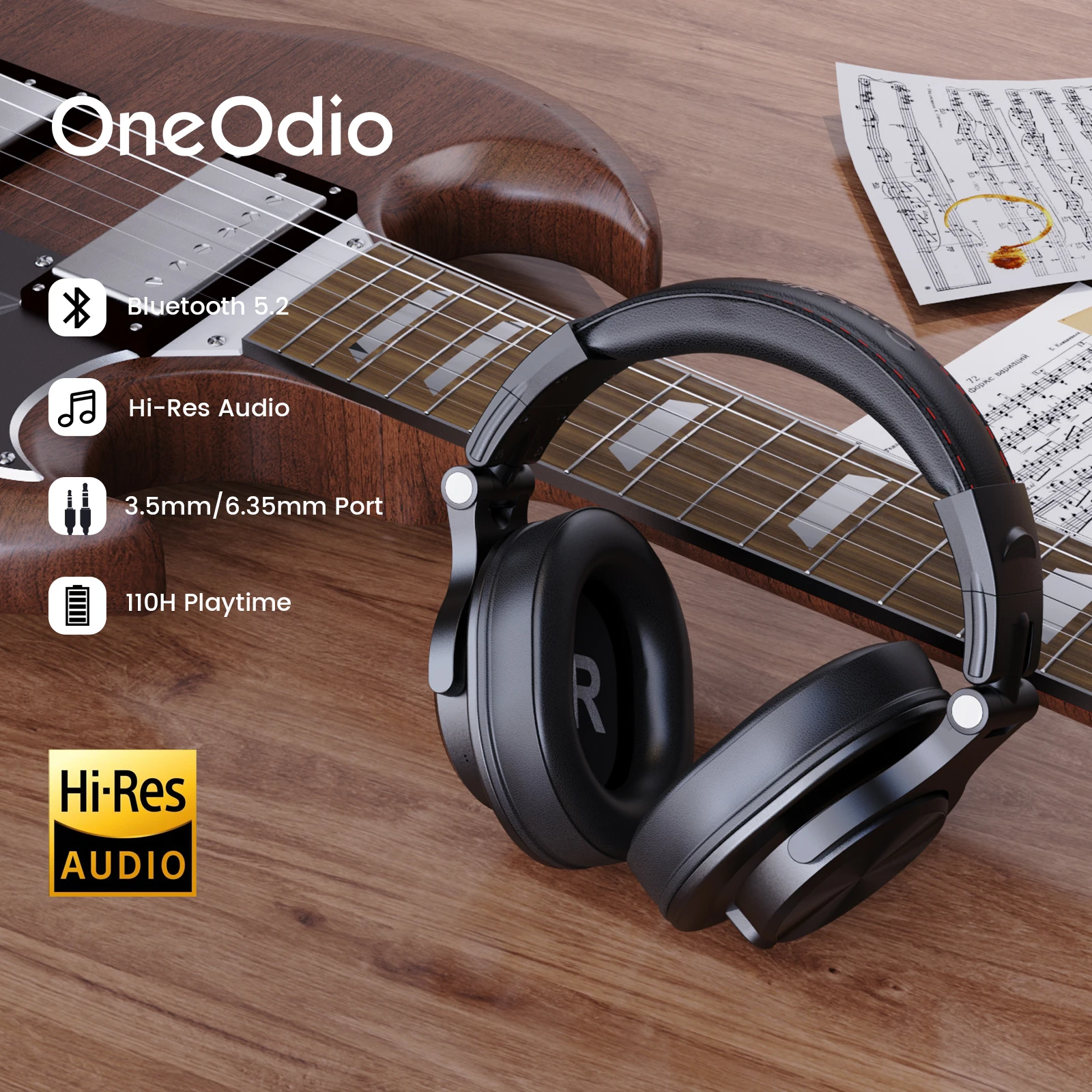 OneOdio-A70-auriculares-inal-mbricos-con-micr-fono-Bluetooth-5-2 ...