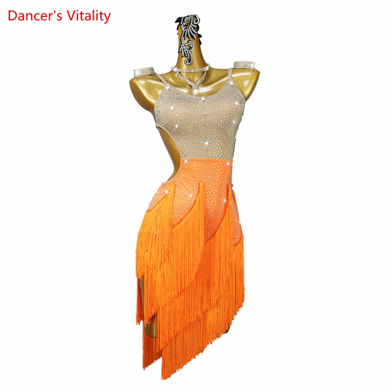 latin-dance-Professional-dress-for-women-Latin-dancing-performance ...