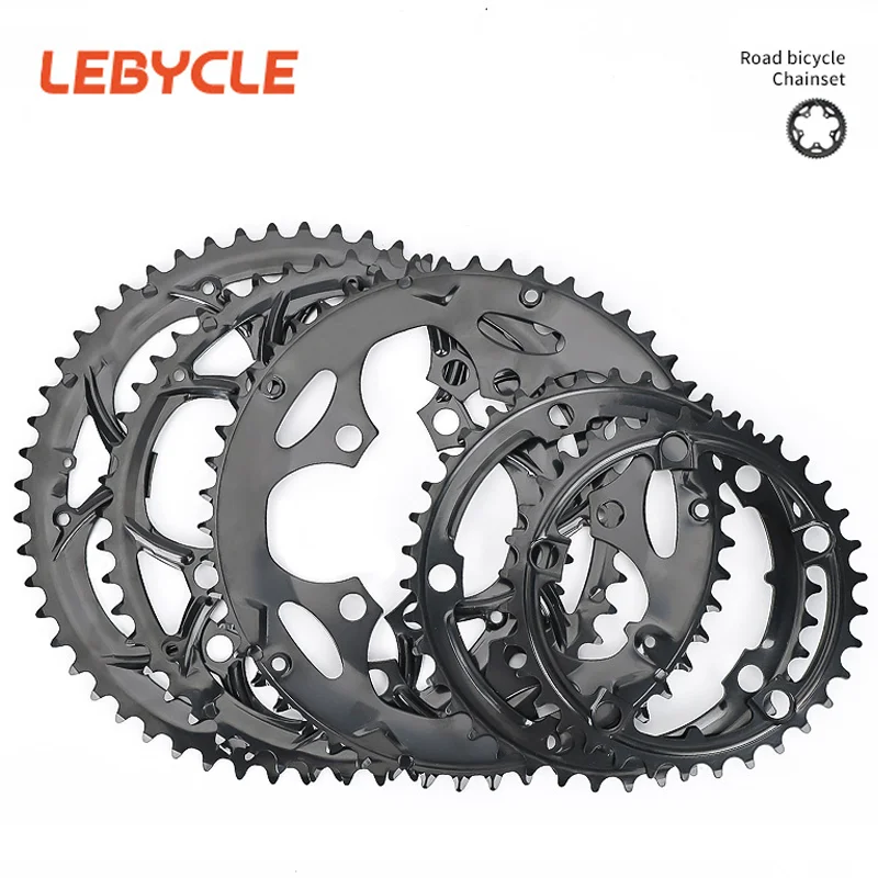 34T 39T 50T 53T Chainrings Replacement Bicycle Pedal Gear Teeth BCD 110 ...