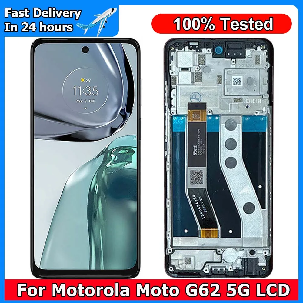 Screen-For-Motorola-Moto-G62-5G-LCD-Display-Touch-Screen-Sensor ...
