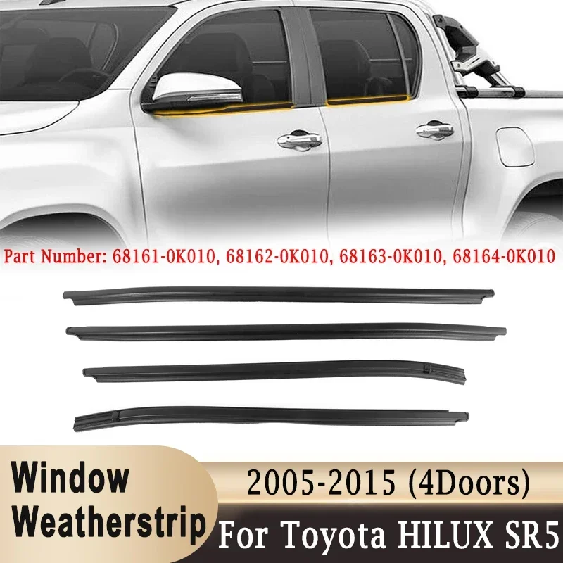 Window-Weatherstrip-Glass-Seal-Belt-Rubber-Moulding-Trim-Strips-for ...