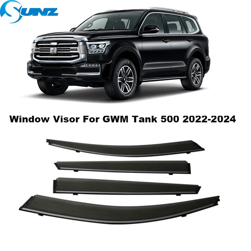 Side-Window-Deflectors-For-GWM-Tank-500-Hi4-T-600-2022-2023-2024-Sun ...