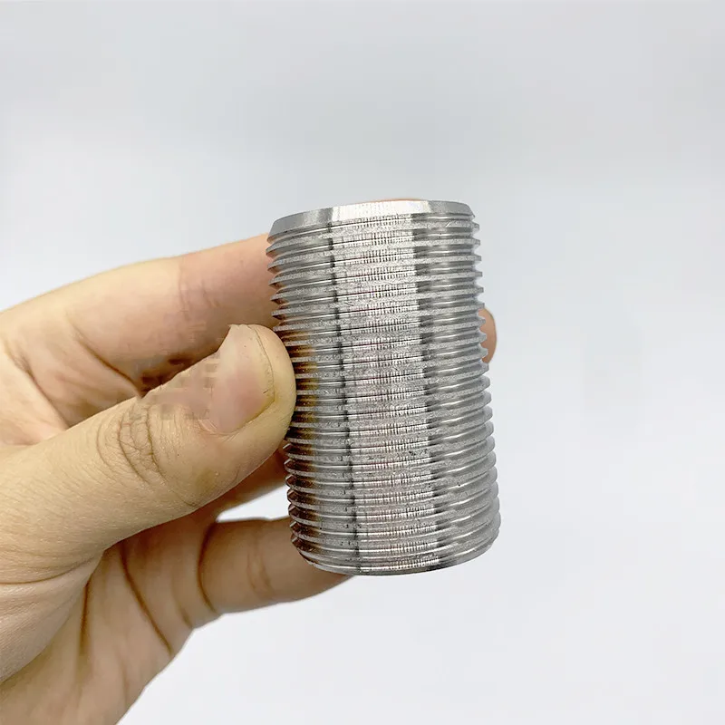Stainless steel external thread quick connector, hollow thread ...