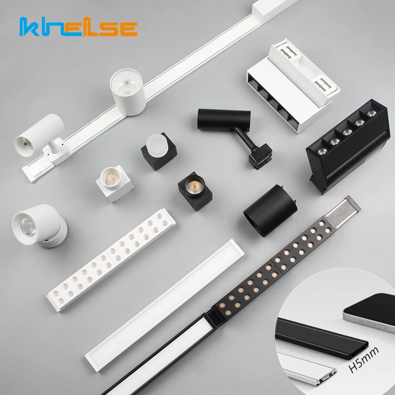 5mm-Ultra-Thin-Magnetic-Track-Light-DC48V-Living-Room-Ceiling-Surface ...