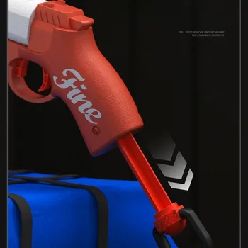 Shell Throwing Mini S686 Soft Bullet Launcher Toy Gun Airsoft Foam ...