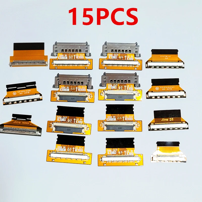 Placa adaptadora de interface de cabo plano flexível, tela LVDS FIX30P para FPC 30P, 51 P1.0 0 ...
