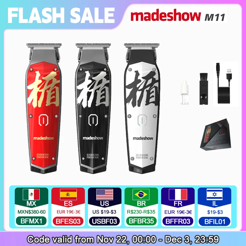 Madeshow-Electric-Hair-Clipper-barbeiro-profissional-fabricante-m-quina ...