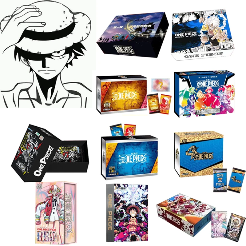 One-Piece-Collection-Card-Like-Booster-Box-Rare-Anime-Playing-Game ...