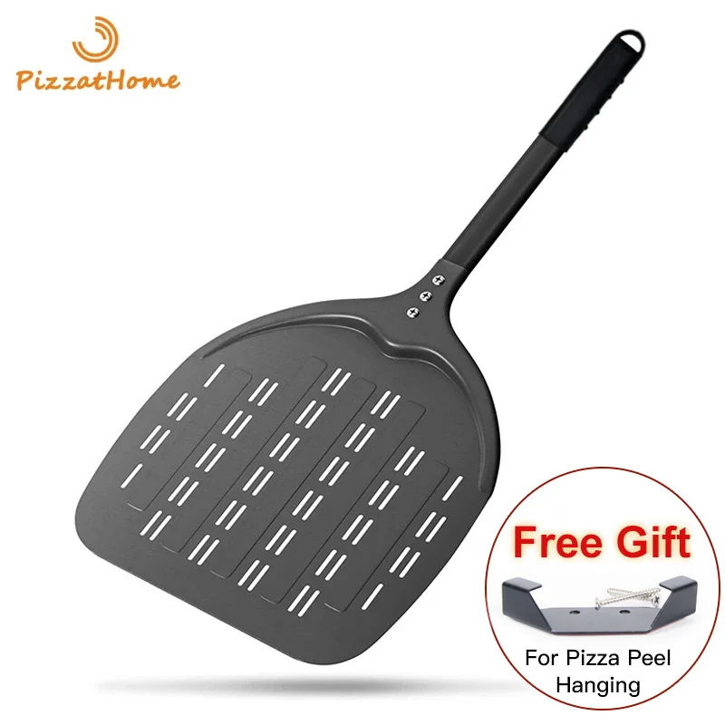 Aluminum Pizza Peel Paddle | Perforated Pizza Shovel | Aluminum Pizza ...