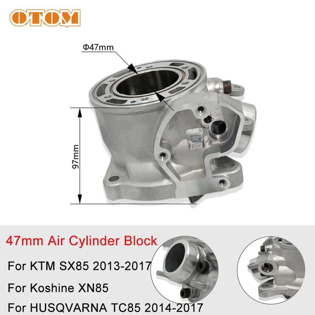 Motorcycle Accessories 47mm Air Cylinder Block 47130038000 For KTM SX85 ...