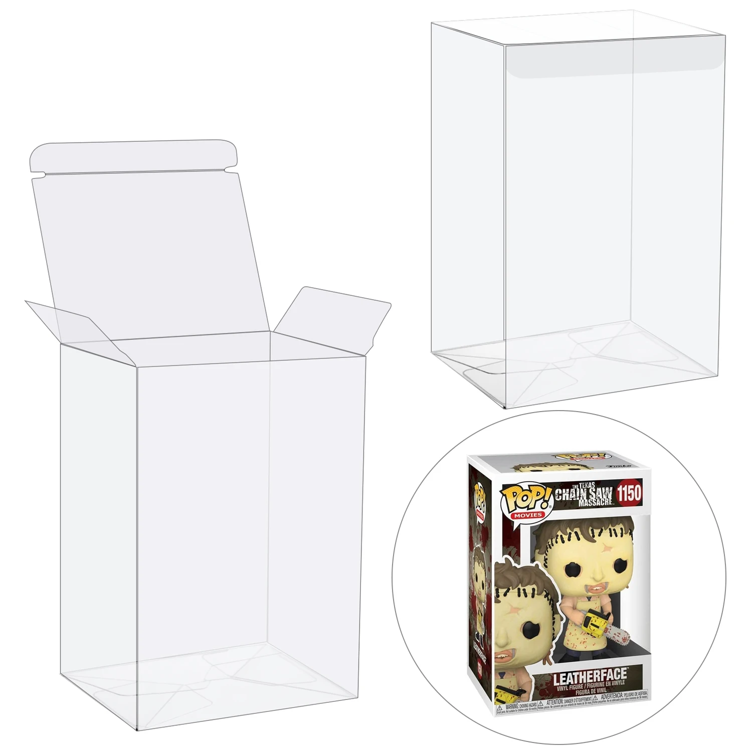 Funda-protectora-de-4-pulgadas-para-figuras-de-vinilo-Funko-Pop-caja-de ...